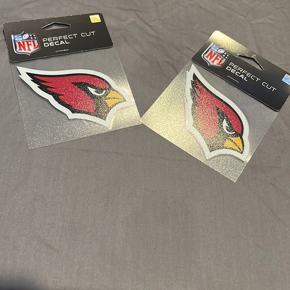 NFL | Wall Decor | Arizona Cardinals 2 Perfect Cut Decals 2 For | Poshmark